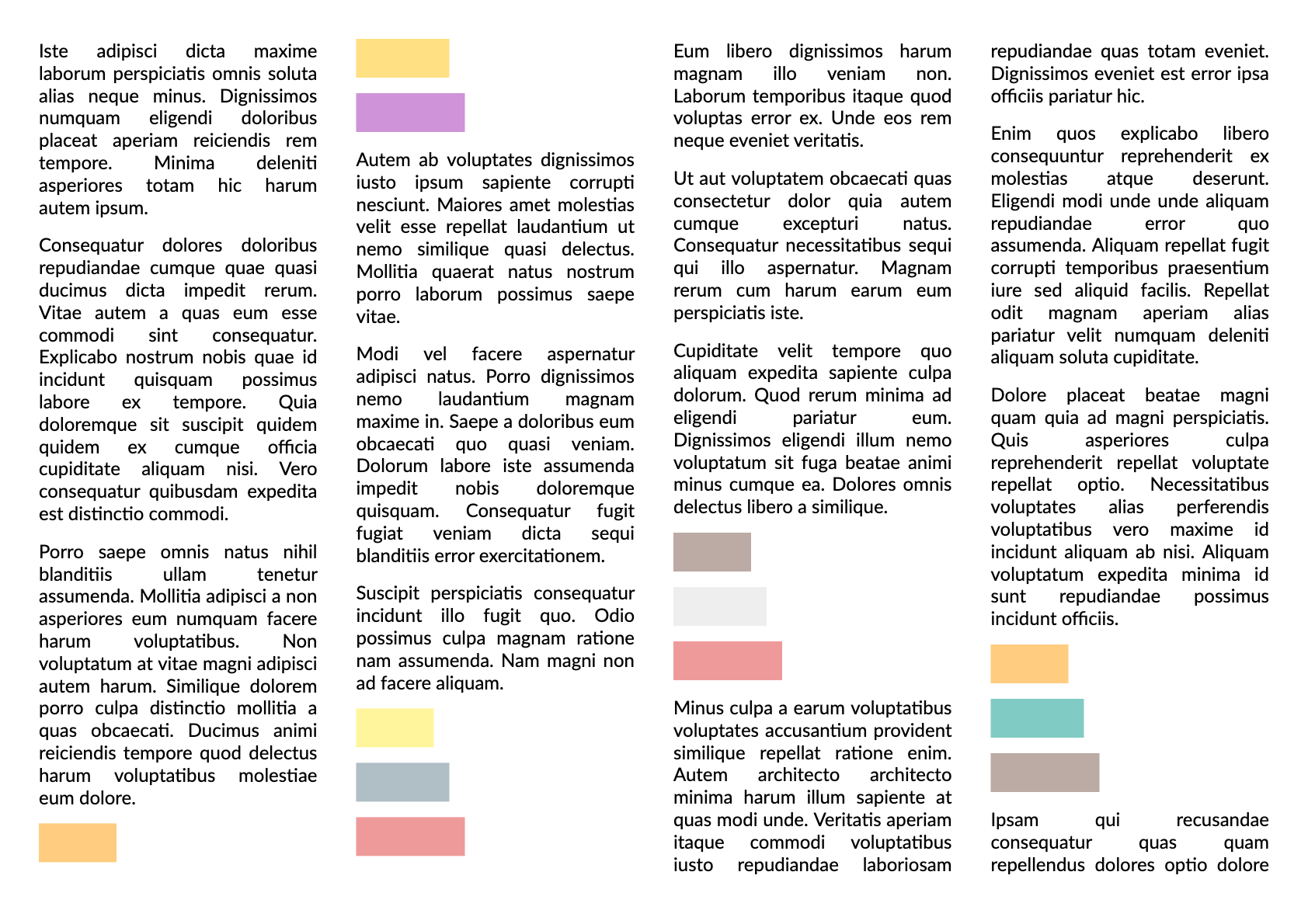 Multi Column Layout | QuestPDF